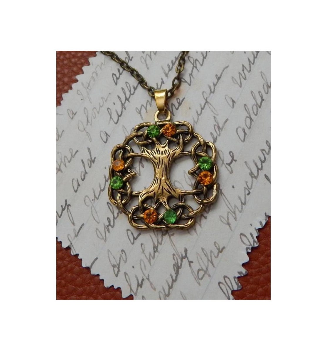 Tree of Life Necklace / Cottage Core Jewelry / Pagan Necklace, Wicca ...