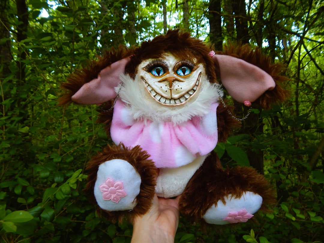 Creepy Cute Animal Art Doll, Creepy Creature Plushie / OOAK Creature ...