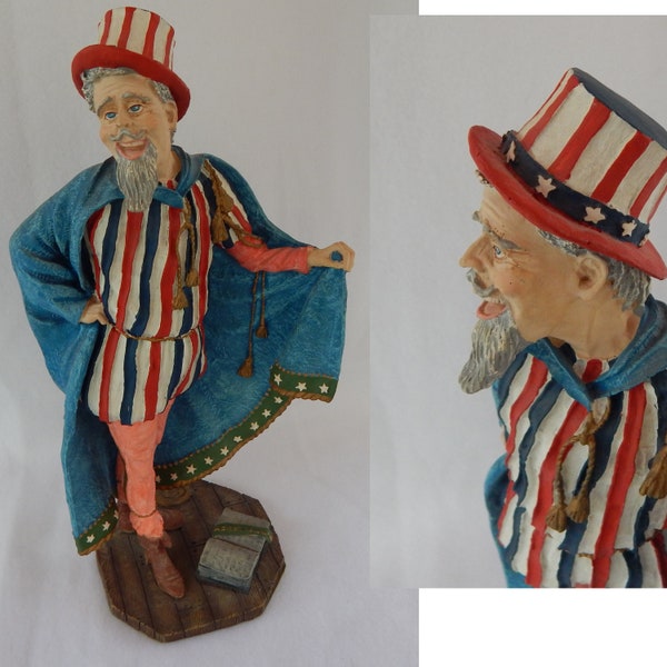 Uncle Sam Figurine - Etsy