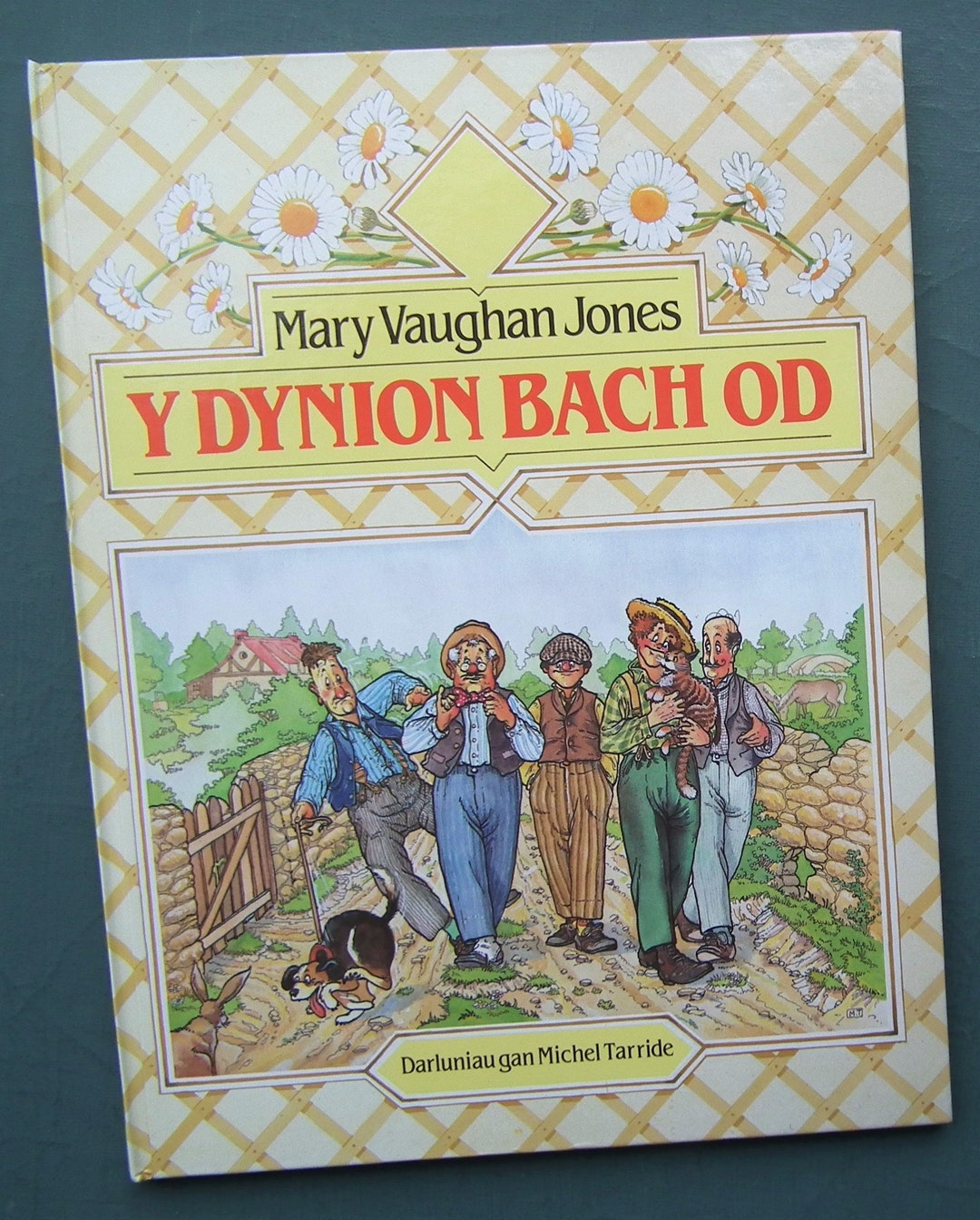 Vintage Welsh Language Children's Book Y Dynion Bach Od Mary Vaughan ...