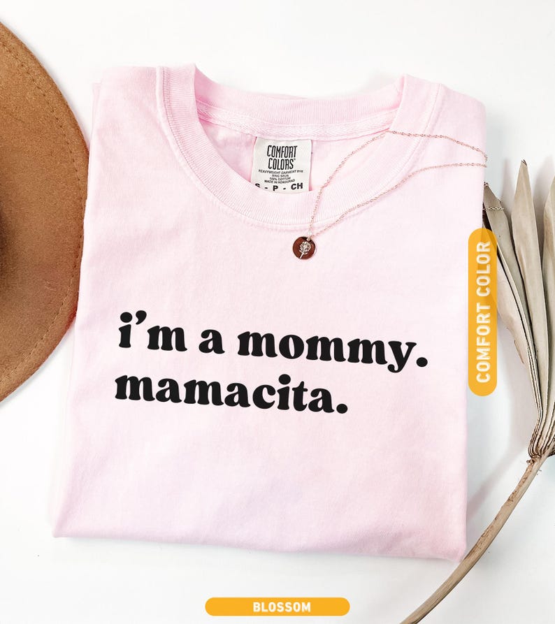 Mommy Mamacita Comfort Colors Shirt, Funny Mom Life Graphic Tee - Etsy