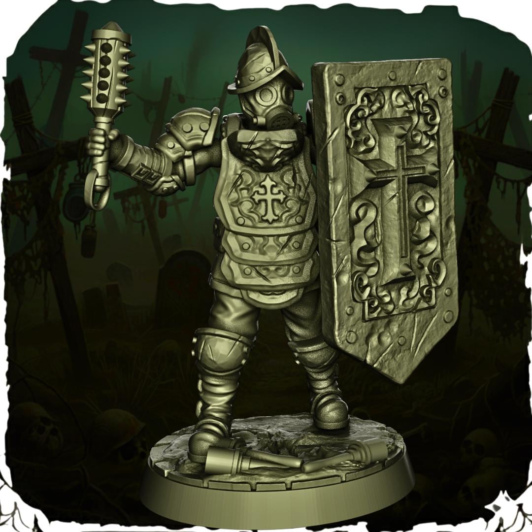 Trench Crusade Papal State Heavy Shield Infantry – Grimdark Religious ...