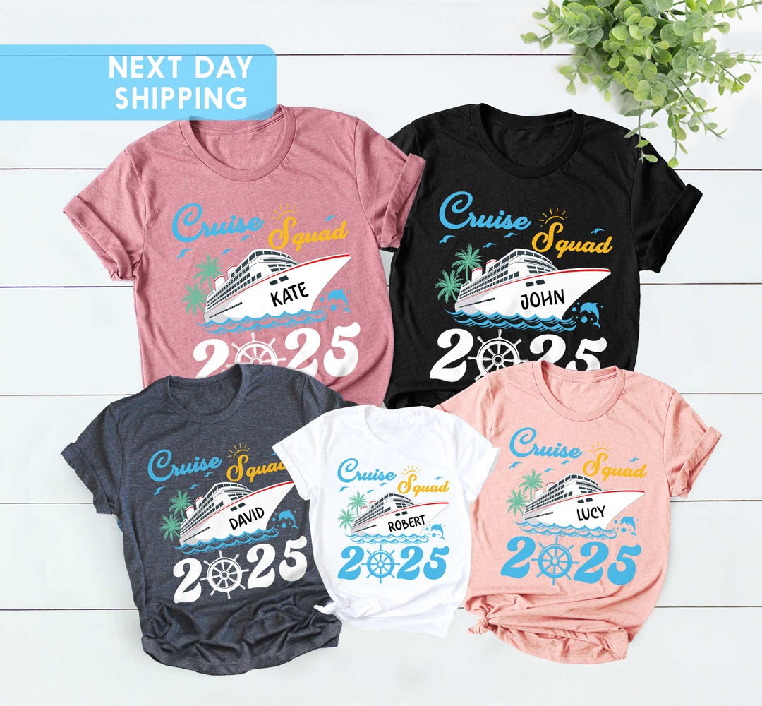 Custom Cruise Squad 2026 Shirt, Cruise Squad Shirt, Custom Cruise Squad ...