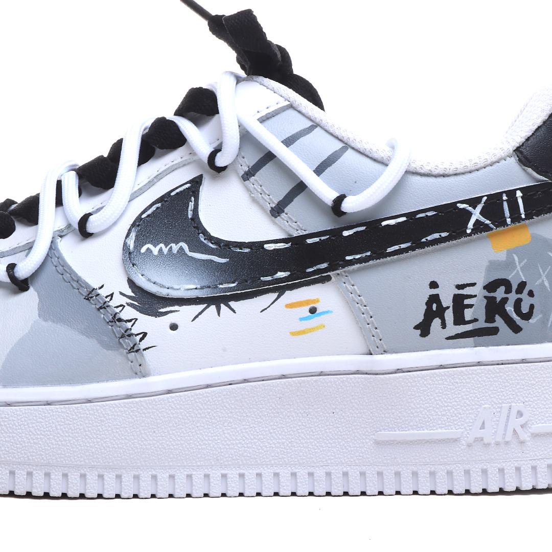 Graffiti Custom Air Force 1 | Dirty Distressed Sneakers | Hand-painted ...