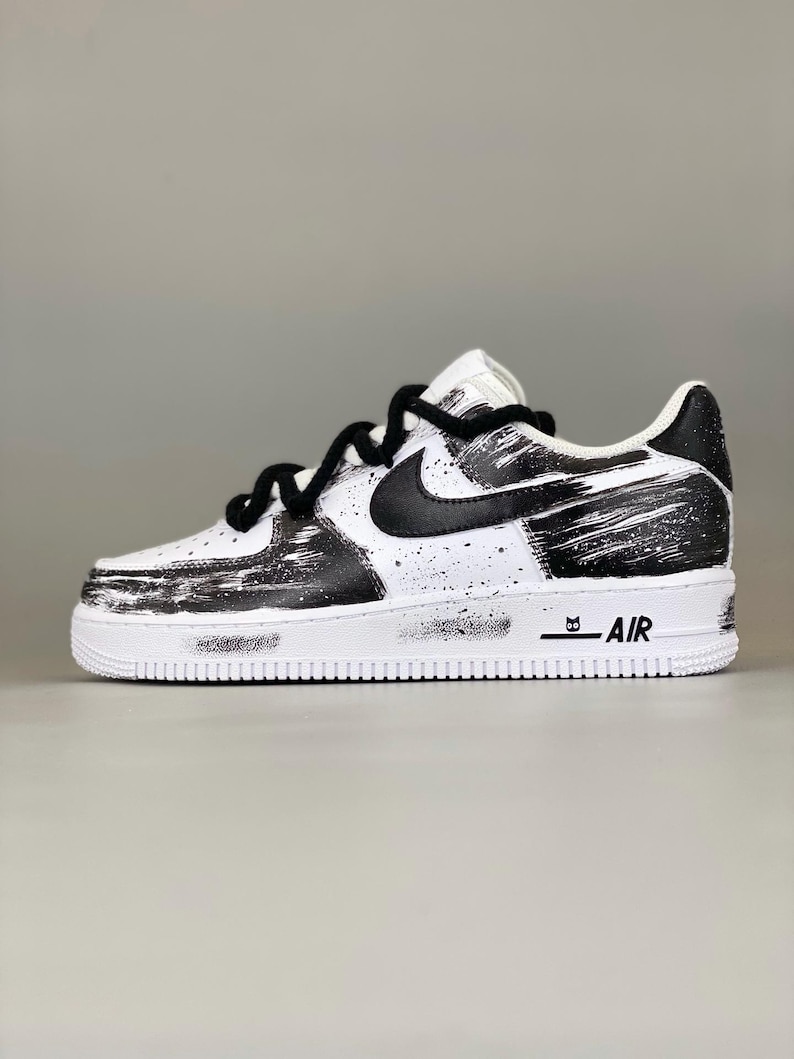 Punk Graffiti Custom Air Force 1 | Dirty Distressed Sneakers ...