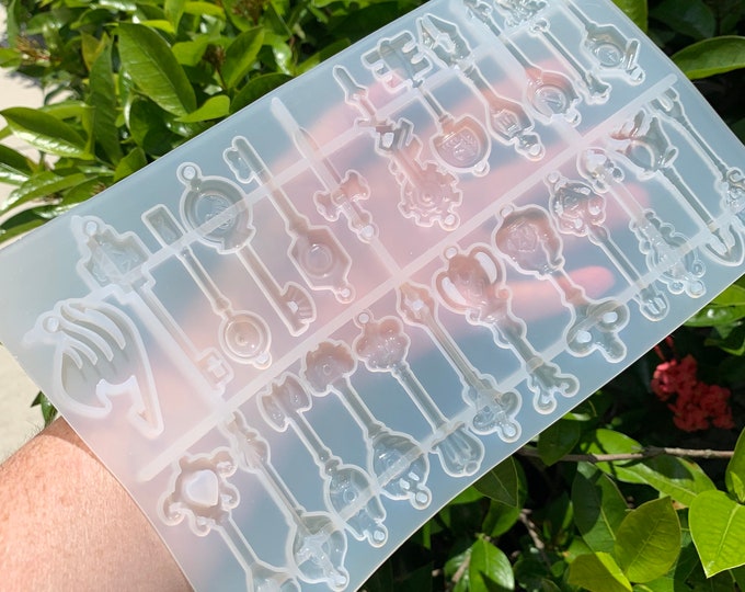 Silicone Key Set Mold, Unique, for Resin, Cool Mold, Unique - Etsy