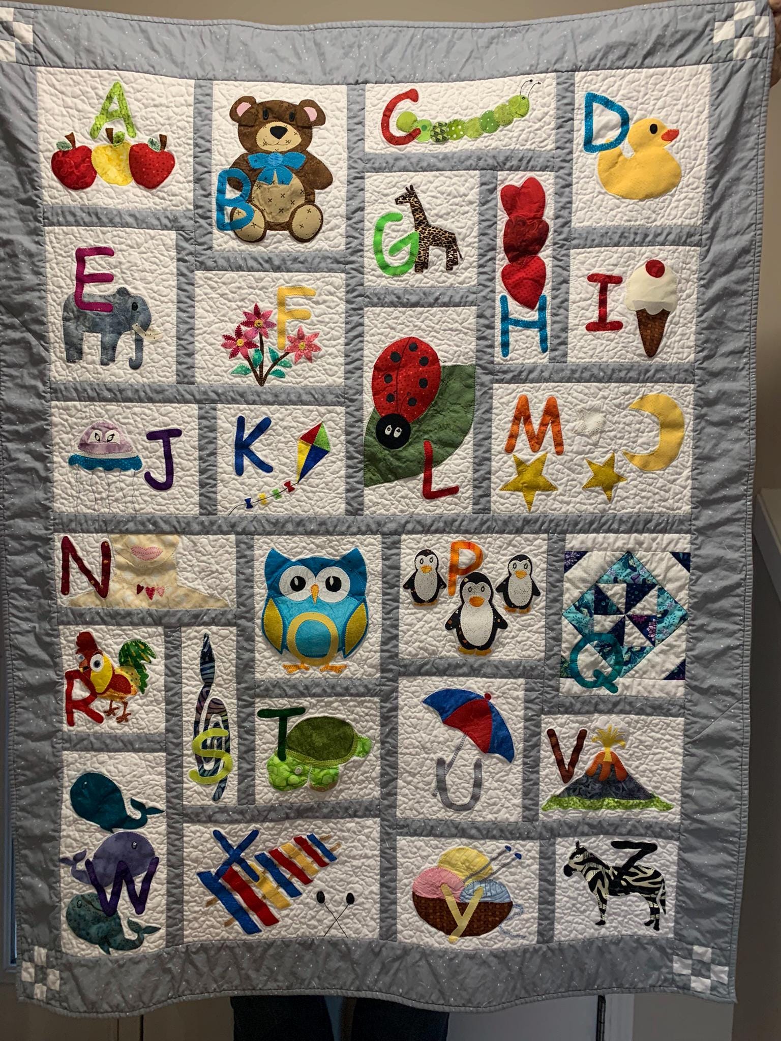 ABC Quilt Pattern - Etsy