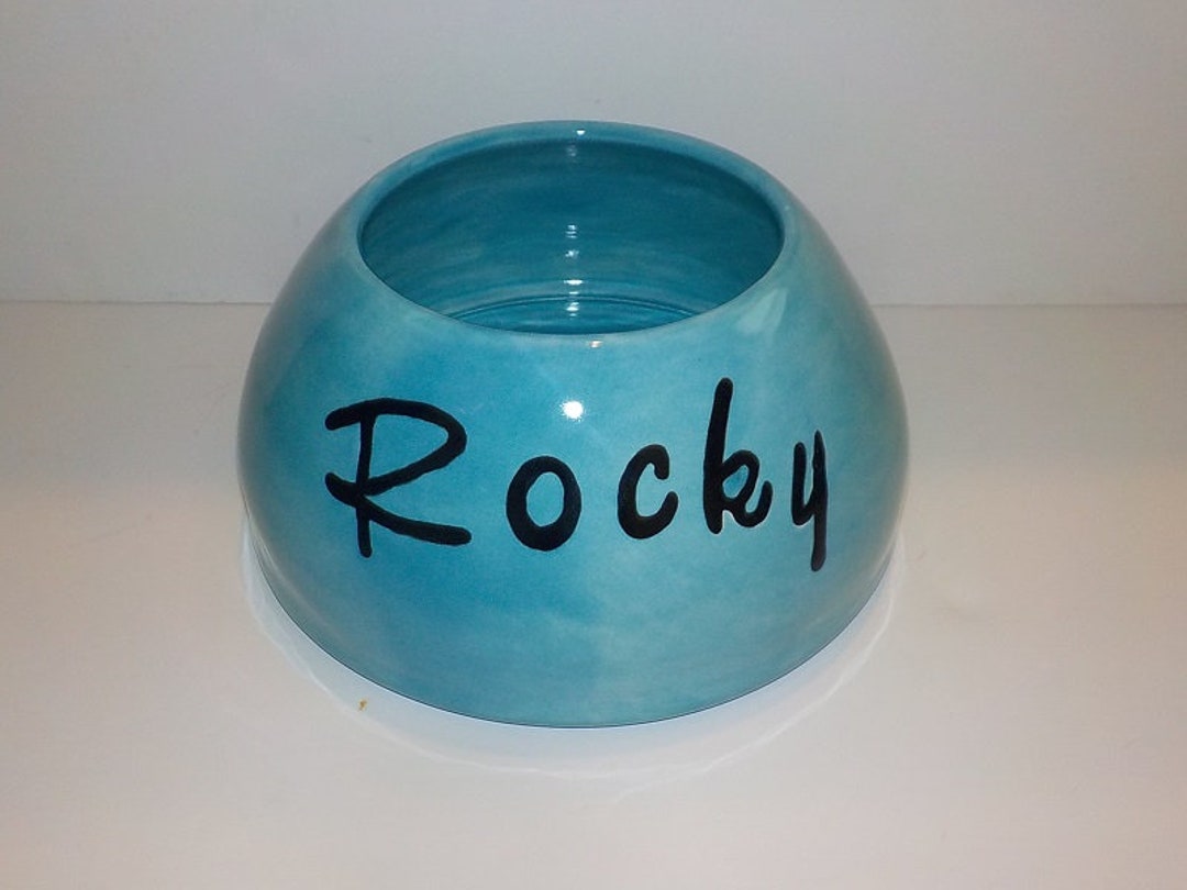 Personalized Long Eared Dog Bowl Made to Order - Etsy