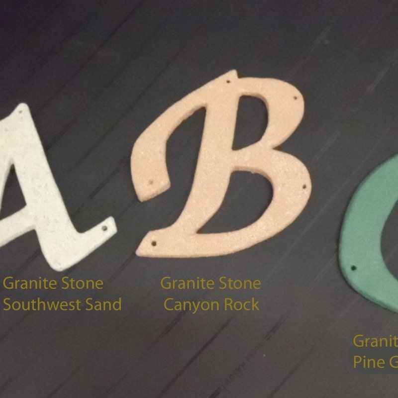 Ceramic Letters - Etsy