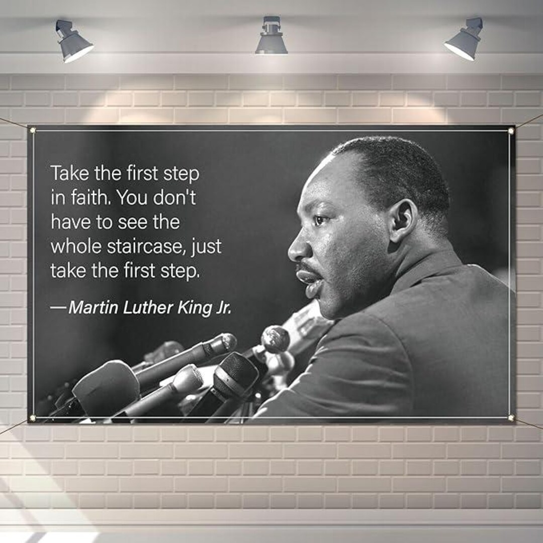 Martin Luther King Jr Day I Have A Dream Photo Booth Backdrop Classroom ...