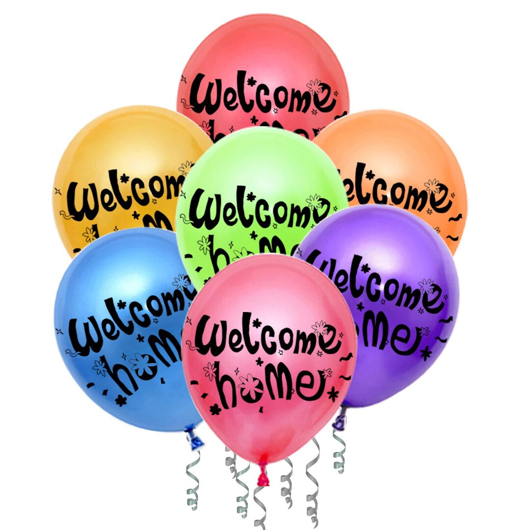 Welcome Home Balloons – 21-pack Party Decorations for Family ...