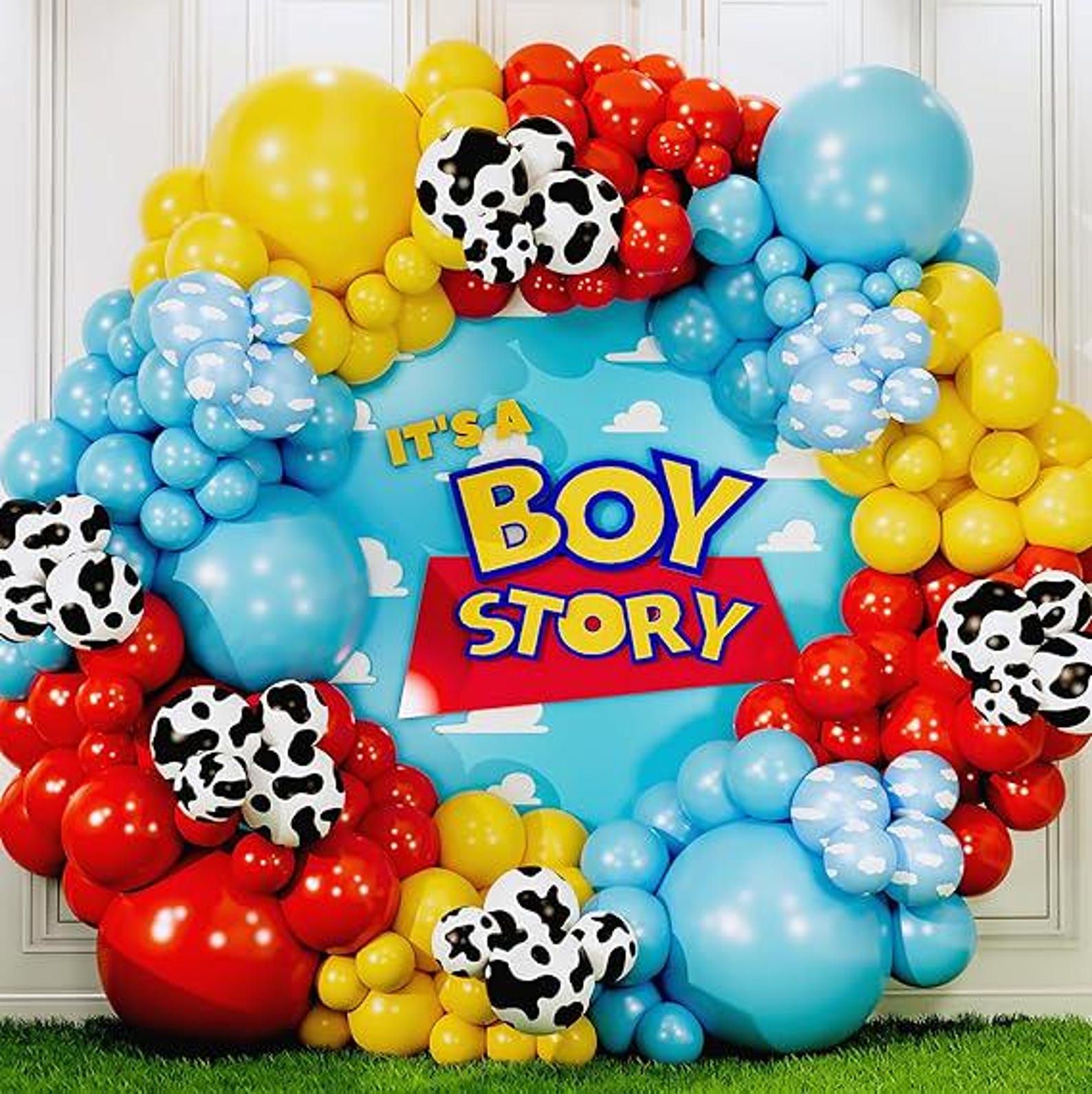100pcs Toy Story Balloon Arch Kit for Baby Shower & First Birthday ...