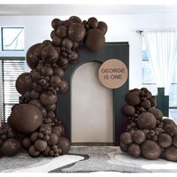 VINTAGE FOREST Double Stuffed Balloons, Fall Balloon Arch, Balloon ...