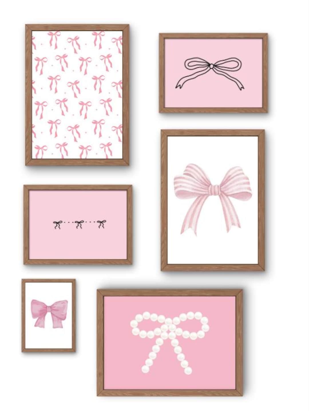 Bow Printable PDF Wall Art - Etsy