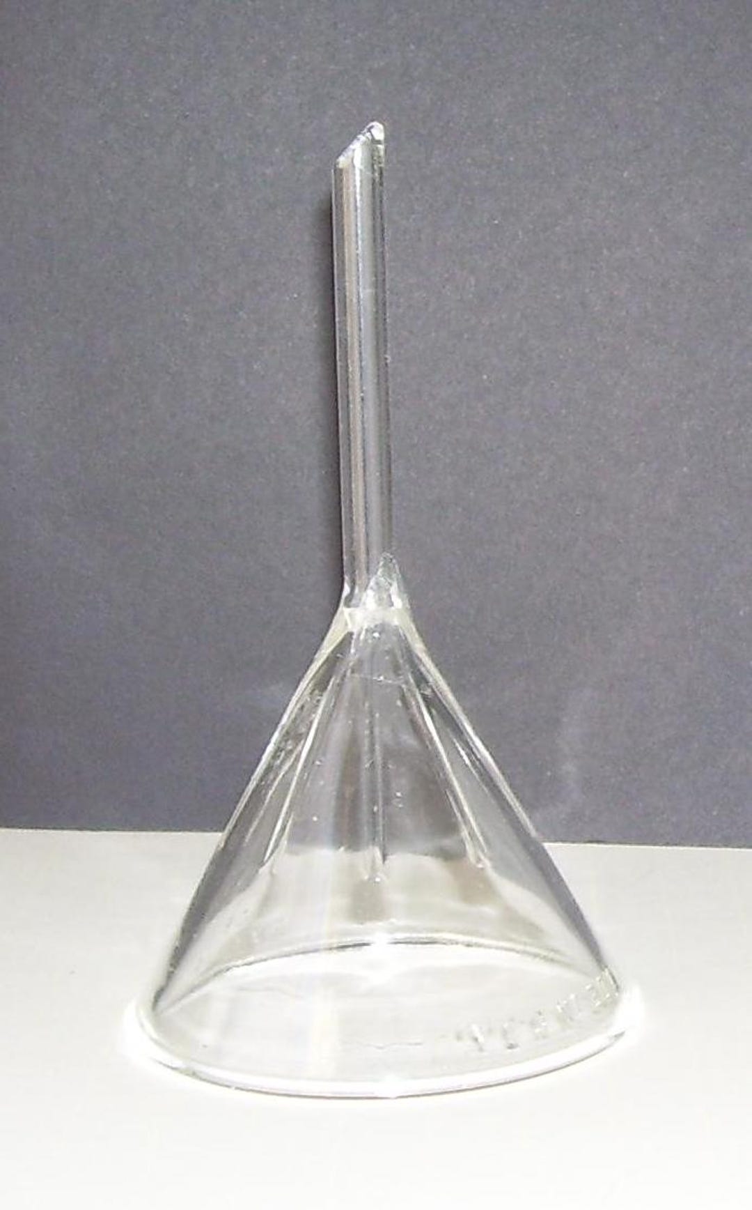 Vintage Pyrex Glass Funnel 60 Degree, Made in USA, Kitchen Measuring ...