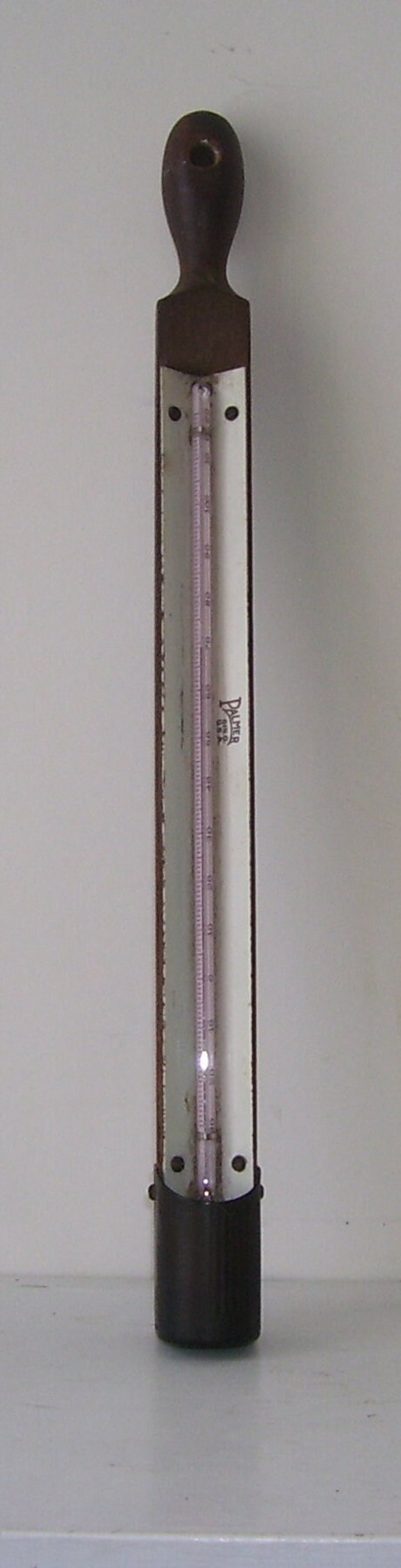 Vintage Palmer Hanging Thermometer Farm House Kitchen Wood Thermometer ...