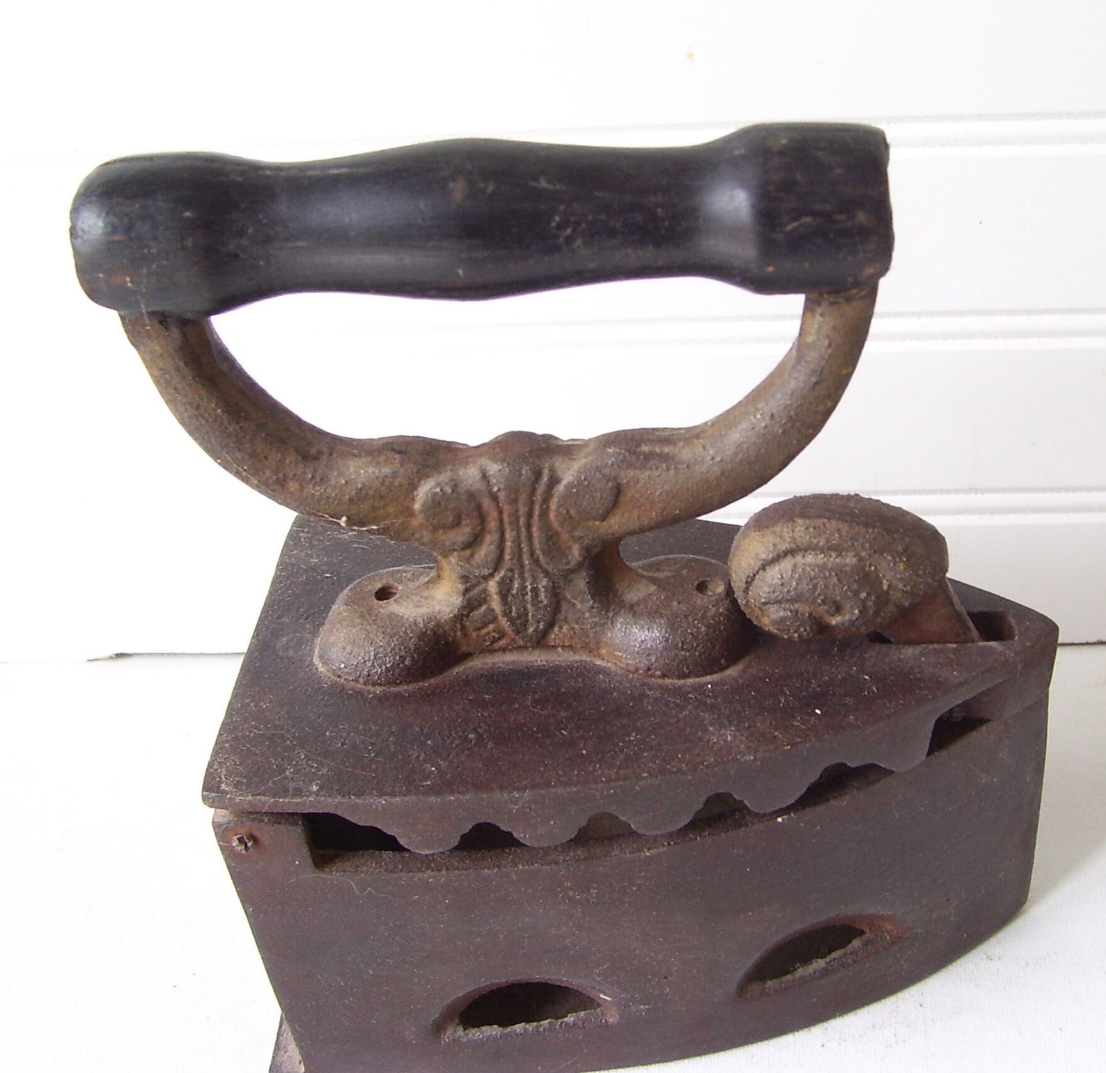 Antique Cast Iron Coal Clothes Press Vintage Primitive Iron - Etsy