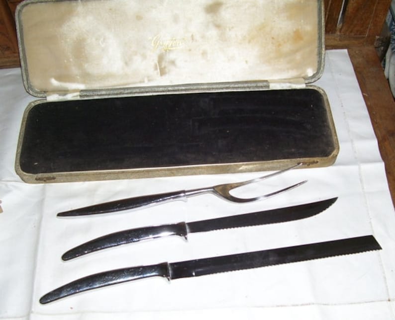 Griffon Cutlery 3 Pieces Stainless Steel Fork Knife Large | Etsy