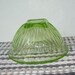Small Green Ribbed Glass Bowl Vintage Green Mixing Bowlretro - Etsy