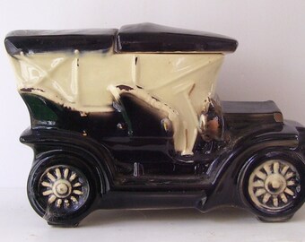Mccoy Touring Car Model T Car Cookie Jar - Etsy