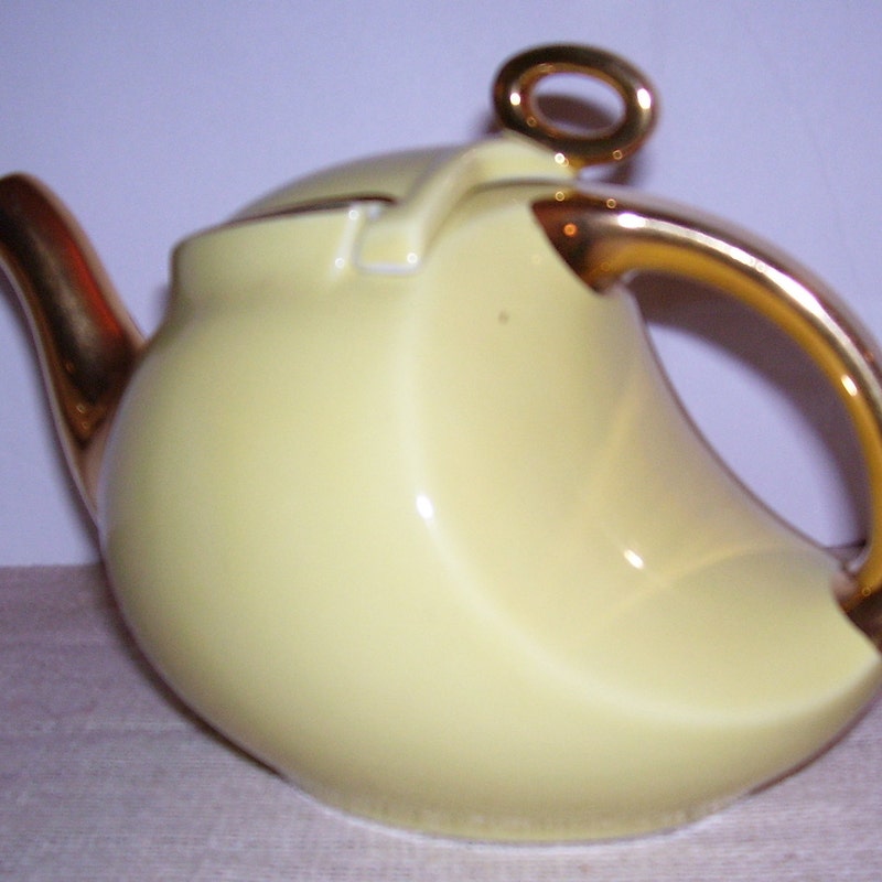 Yellow Teapot - Etsy
