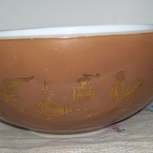 Pyrex Americana Stacking Bowl Set - 441 - 442 - 443- 444 -cinderella ...