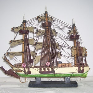Vintage Flying Fish Clipper Ship - Nautical Decor - Lake - Beach House ...