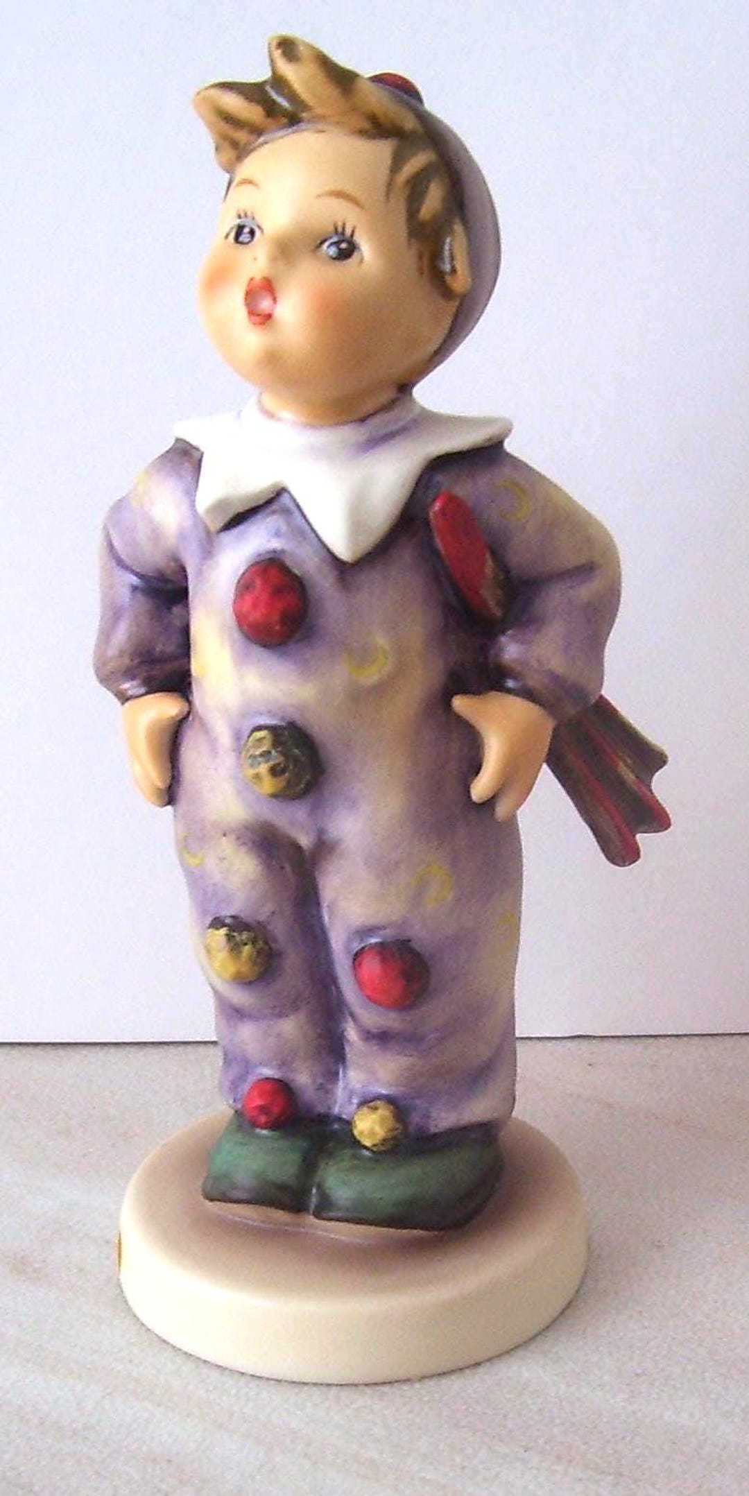 Vintage Goebel Carnival Clown Figurine/ West Germany/ 1957 / 328 - Etsy