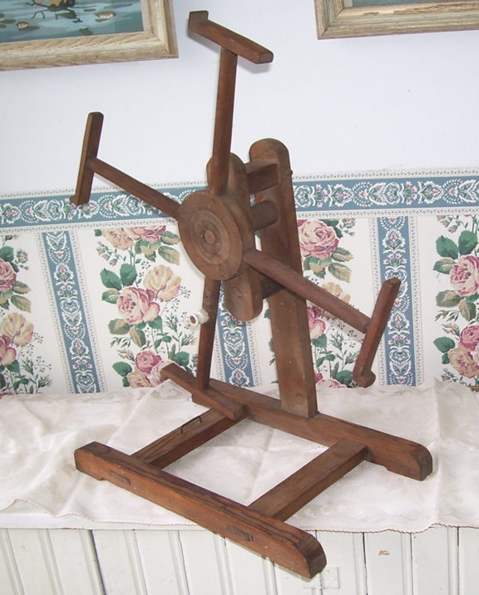 Antique Wool Winder table Top Wool Winder Primitive Wood - Etsy