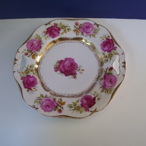 Antique German Prov. E.S. Saxe Plate and Small Royal Albert - Etsy