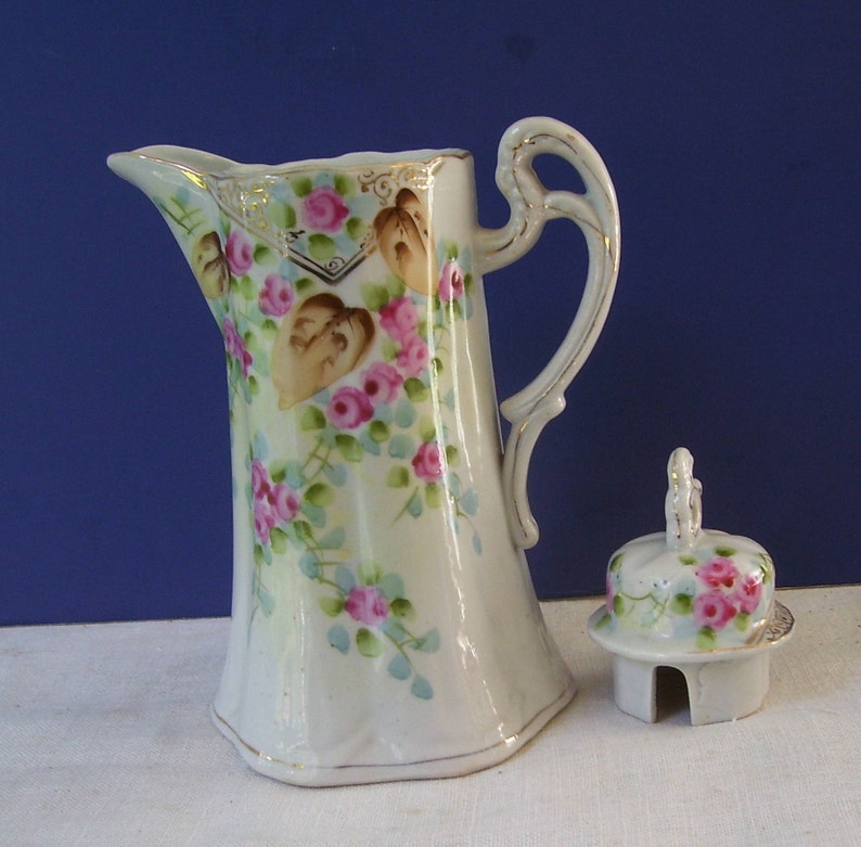 Vintage Made in Japan Porcelain Gold Trimmed Pitcher Serving - Etsy