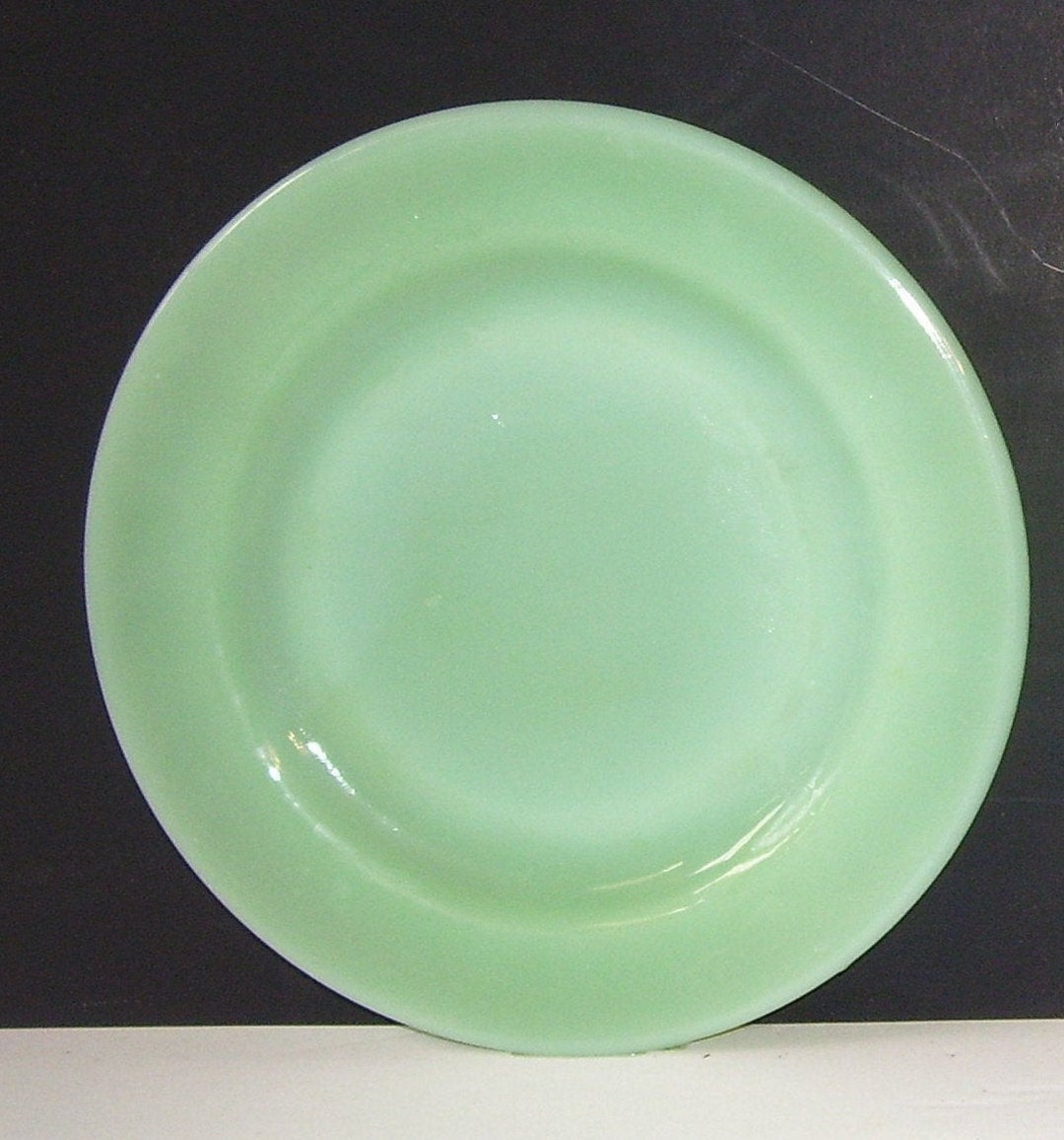 Green Jadeite Fire King Dessert Plate - Etsy