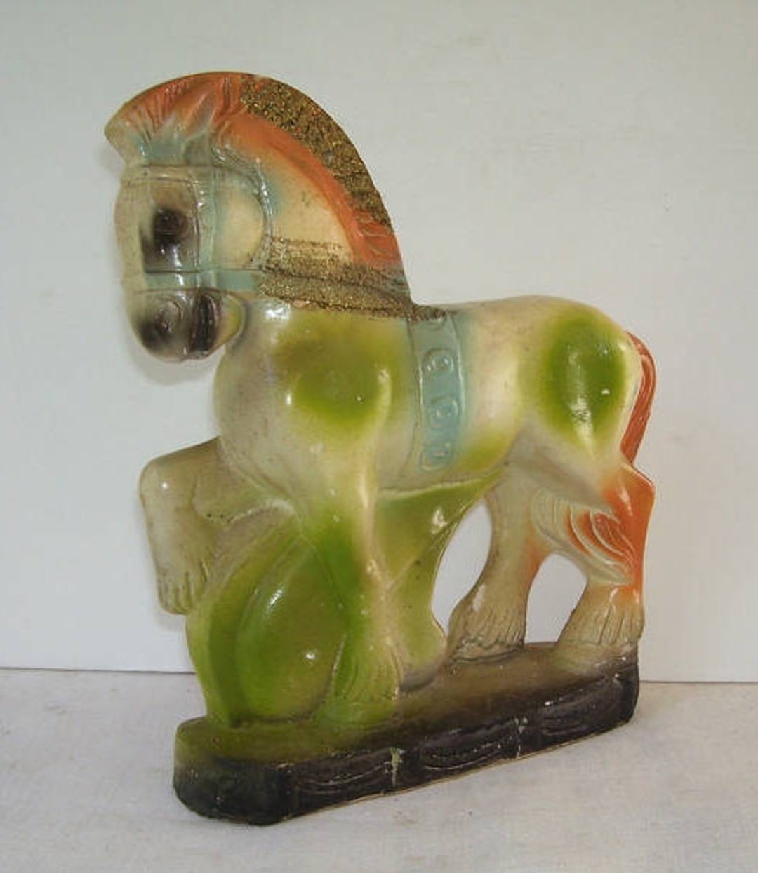 Circus Chalkware Horse, Carnival or Fair Prize, Horse Game Prize ...