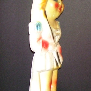 Vintage Carnival Chalkware Drum Majorette With Baton, Girl Drum ...
