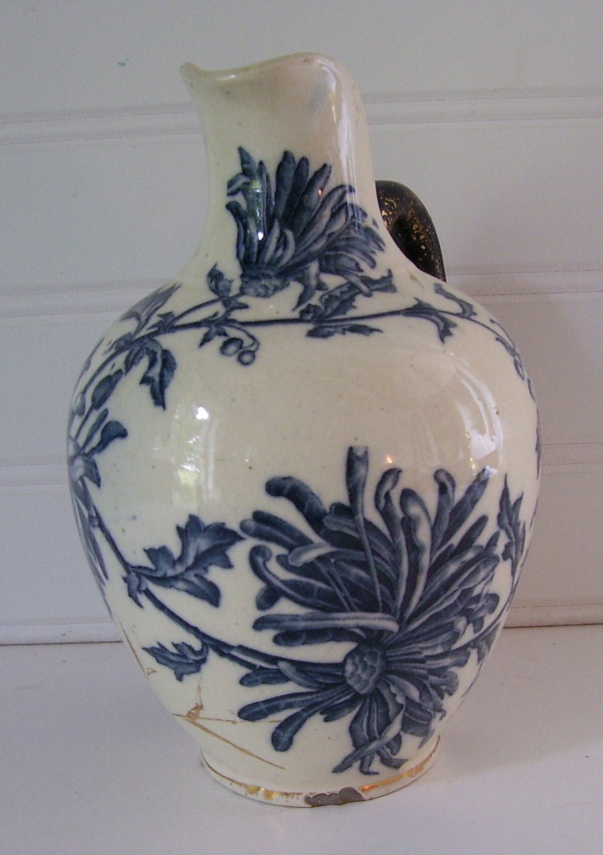Antique Musterschutz Small Syrup Floral Pitcher German Art - Etsy
