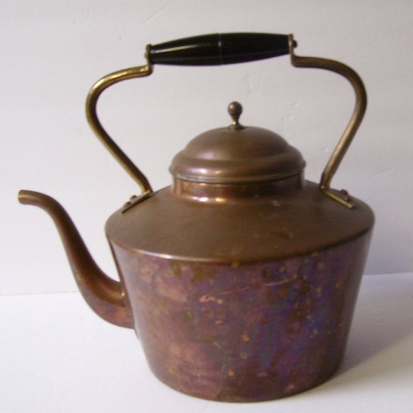 Copper Tea Pot - Etsy