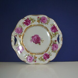 Antique German Prov. E.S. Saxe Plate and Small Royal Albert - Etsy