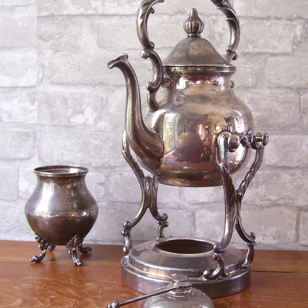 Copper Silver Teapot - Etsy