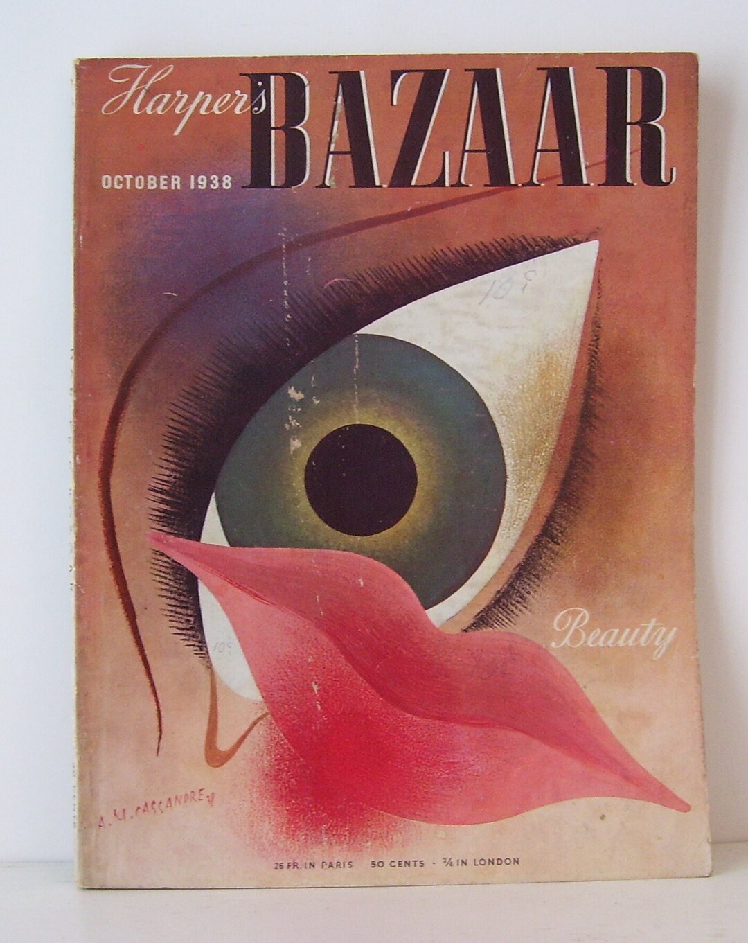 Vintage Harper's Bazaar Magazine, Complete Magazine 175 Pages - A.M ...