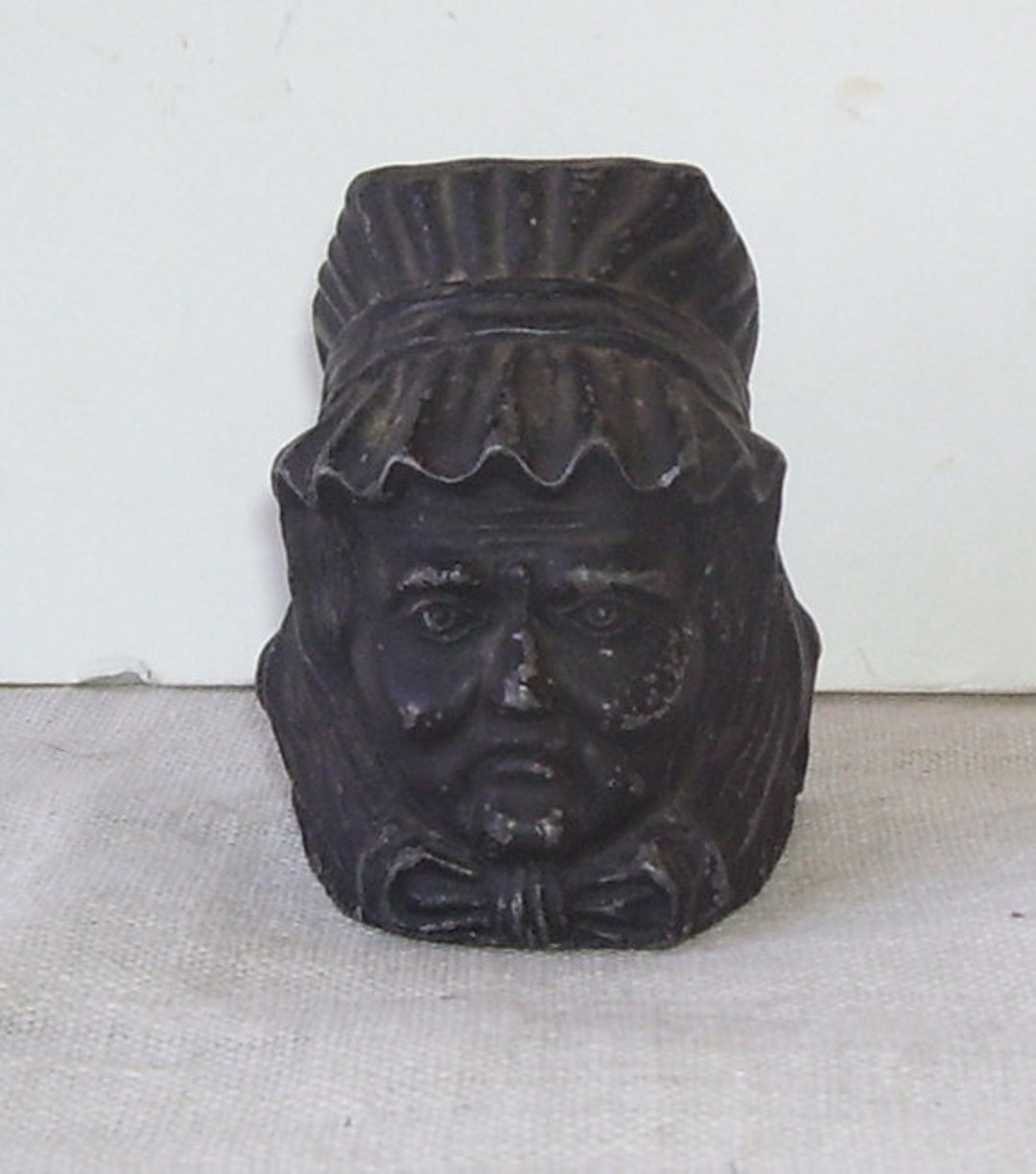 Antique Cast Metal Colonial Face Match Holder, Farmhouse Decor - Etsy