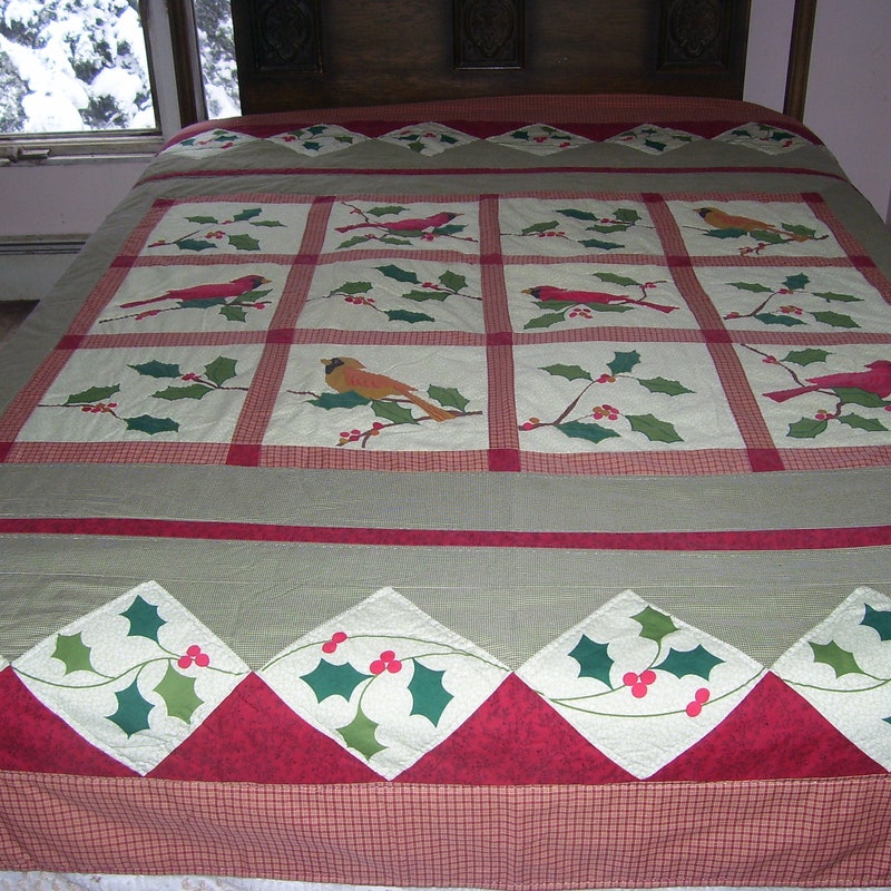 Cardinal Quilt Kit - Etsy