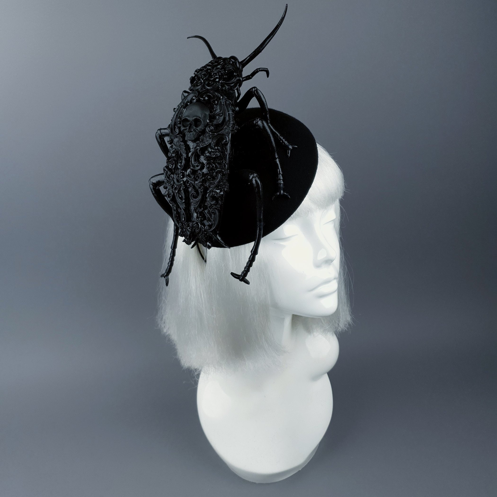 Giant Filigree Cockroach Fascinator Hat Surreal Royal Ascot - Etsy Denmark