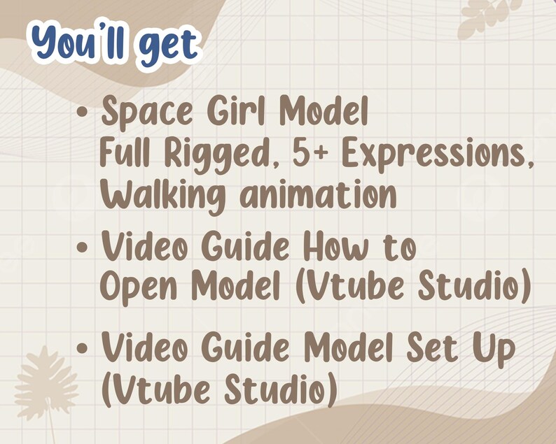 Live2d Vtuber Model for Streaming - Space Demigod Girl | Fully Rigged ...