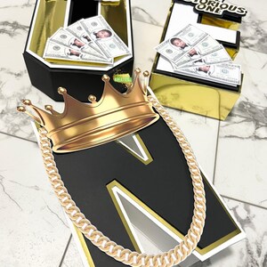 8” Notorious One Theme 3D Letters/numbers Centerpieces | Notorious One ...