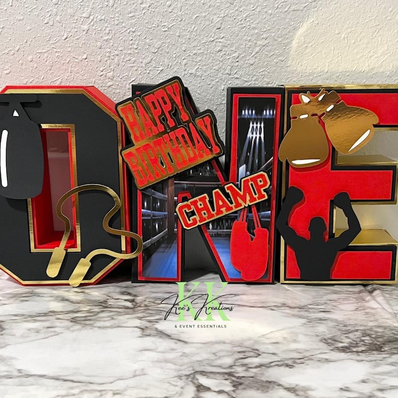 Boxing Centerpieces - Etsy