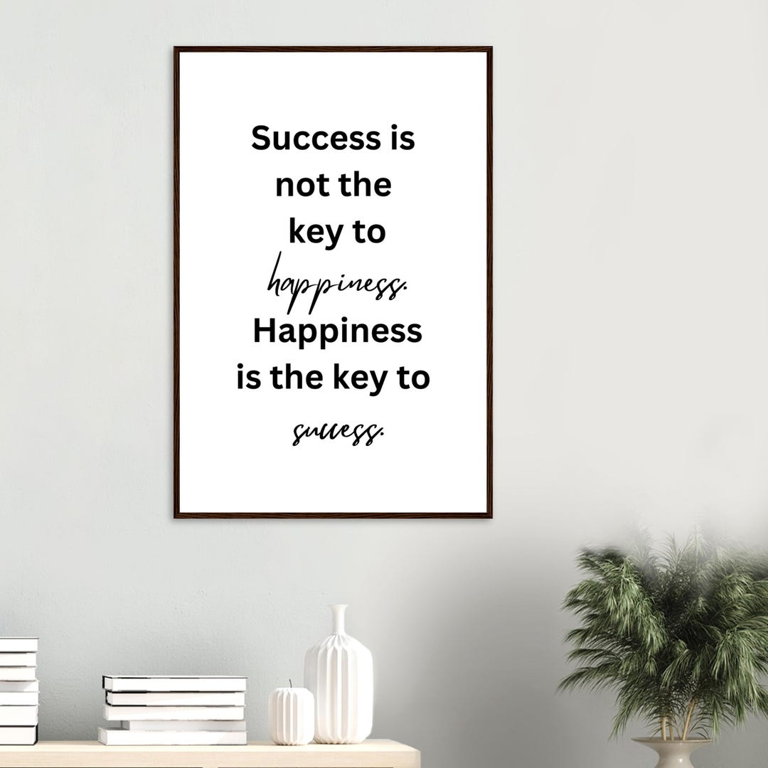 Motivational Wall Art Framed Poster Motivational Quote Framed Poster ...