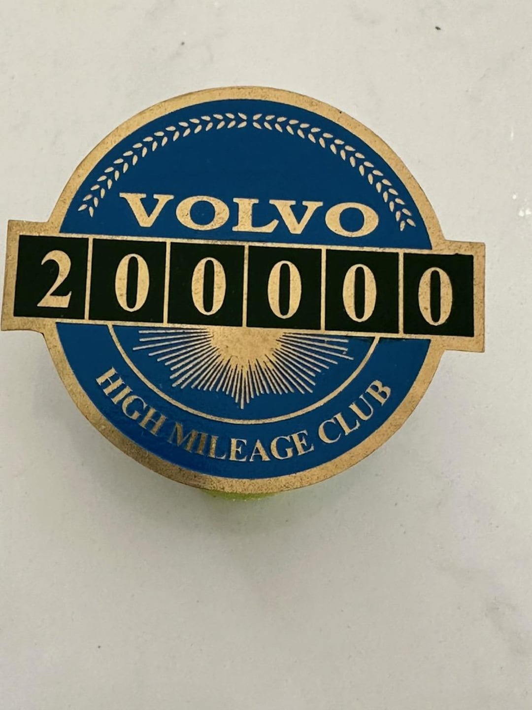 High Mileage Emblem 200K Compatible With Volvo P1800 544 122 240 140 ...