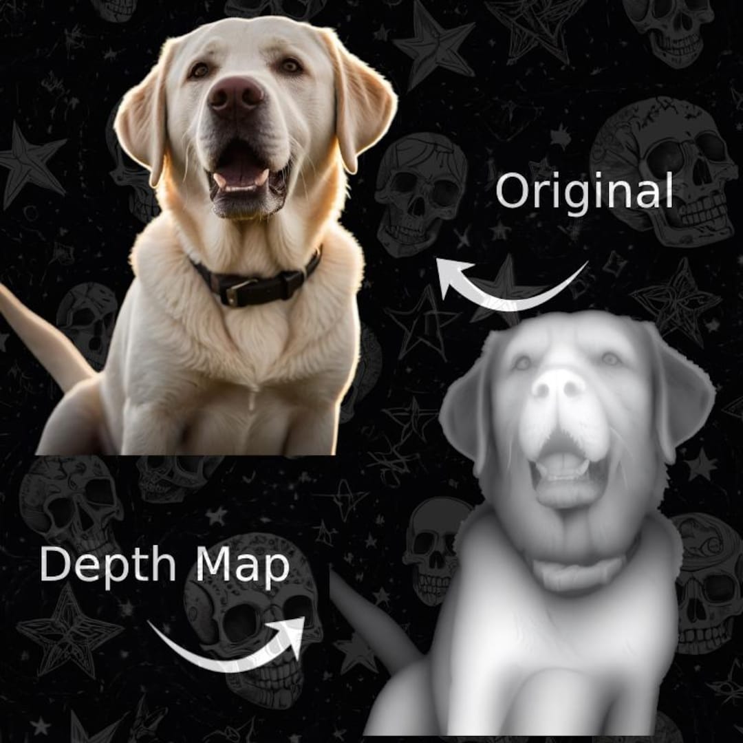 Covert Photos and Logos to 3d Depth Maps for 3d Printing, Laser ...