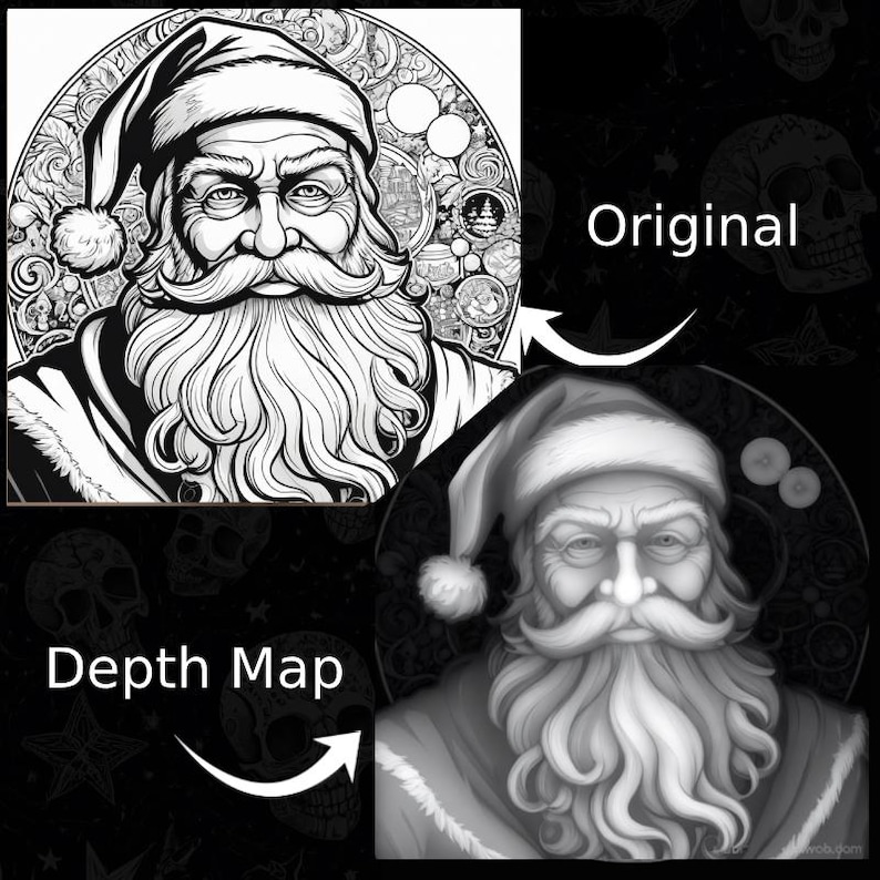 Covert Photos and Logos to 3d Depth Maps for 3d Printing, Laser ...