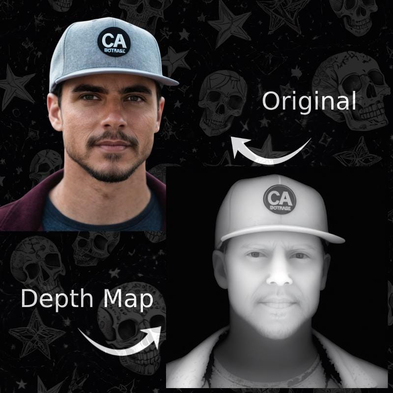 Covert Photos and Logos to 3d Depth Maps for 3d Printing, Laser ...